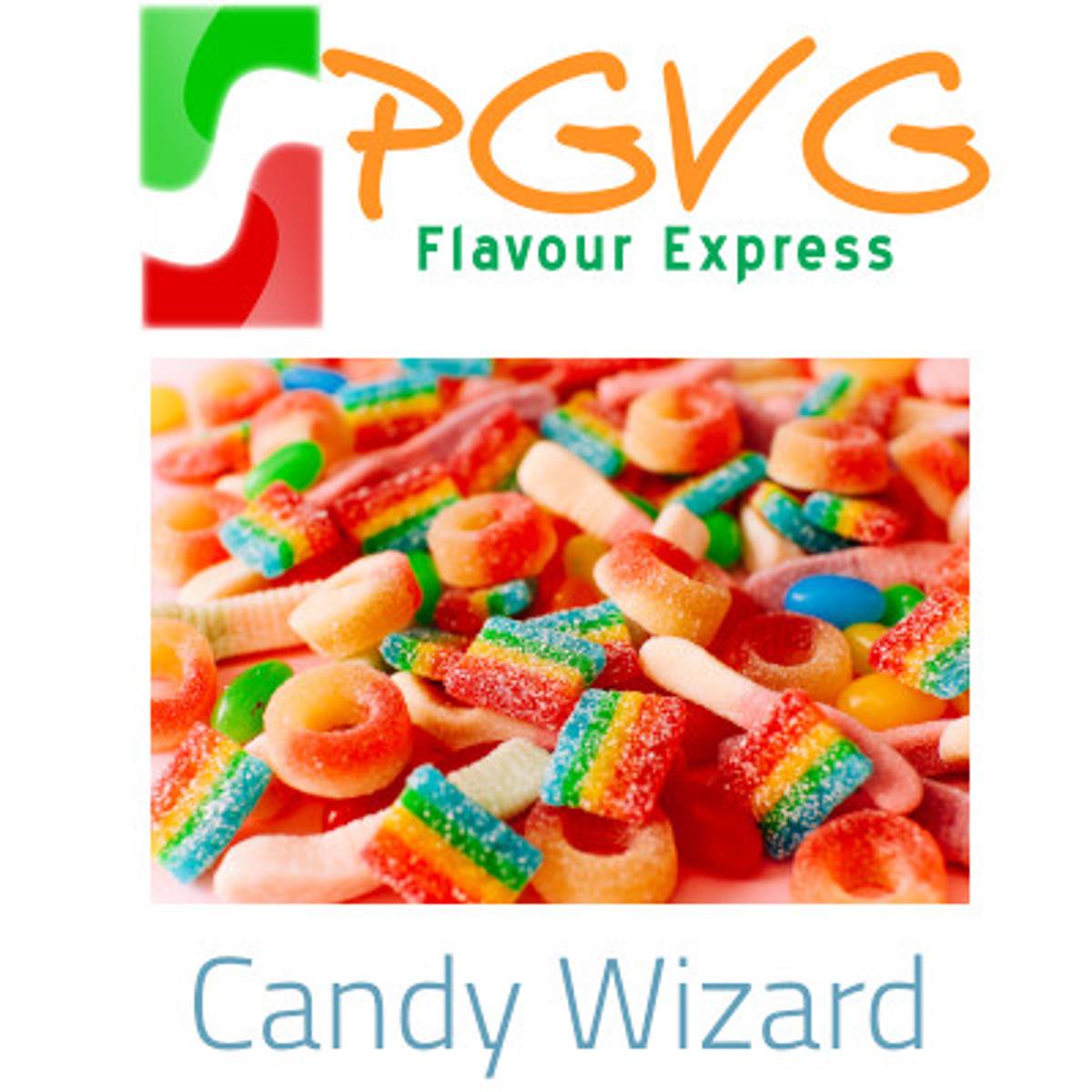 PGVG Flavour Express - Candy Wizard, Aroma - Nosmoke.no
